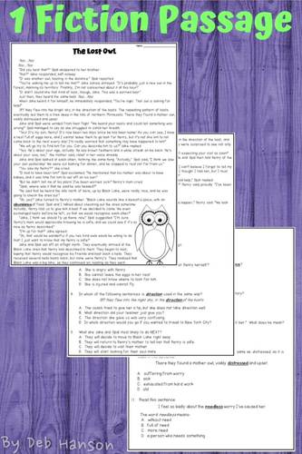 Test Prep Activities: Two Reading Passages and Test Taking Strategies ...