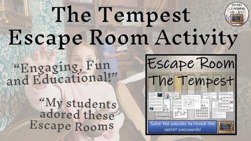 The Tempest Escape Room | Social Studies & History Activity | TPT