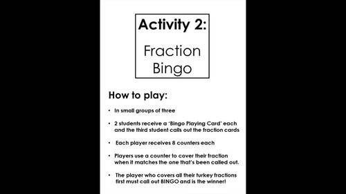 Fun Fractions Activity Unit - Printable Worksheets - Math Assessment