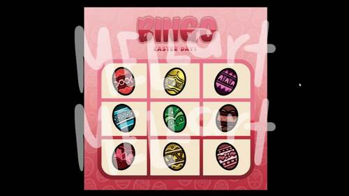 Bingo/Lotería del día de Pascua para imprimir by Mellart English Supplies