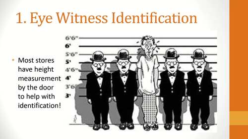 Law Wrongfully convicted reasons (activities and examples in slide show)