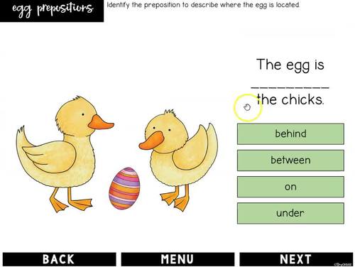 Easter Speech Therapy Activities Articulation & Language Digital PDF