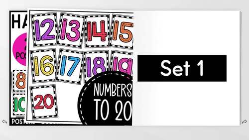 Kindergarten | Number Formation 0–20 | Handwriting Posters | TPT