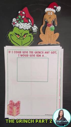 The Grinch Writing & Activities: The Grinch Craft, Wordsearch, Coloring ...
