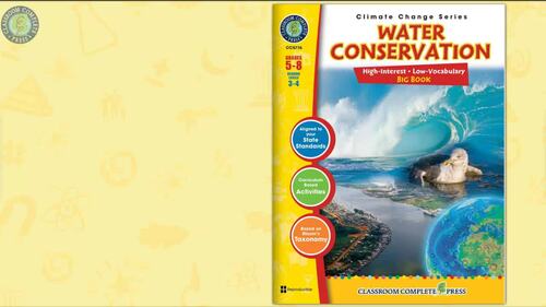 Water Conservation BIG BOOK - BUNDLE by Classroom Complete Press