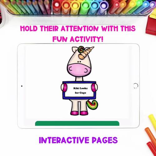 Interactive Book for Speech Therapy Articulation: Initial G by Ausome ...