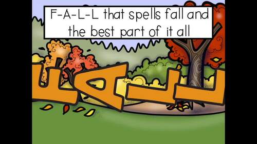 Fall Circle Time Song With Activities - Preschool Kindergarten 1st