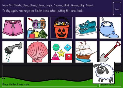 Halloween Articulation Game - Find The Hidden Trick Or Treater | TPT