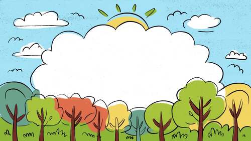 Hand-Drawn Animated Background by PrintableBoutiStudio | TPT