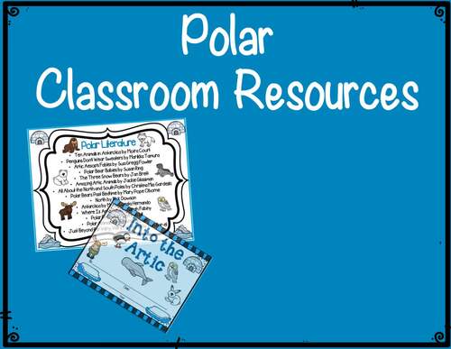 Polar Themed Unit: Literacy & Math Centers & Activities | TPT