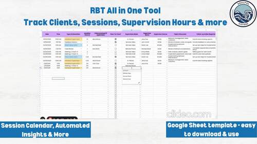 RBT Client Tracker, RBT Supervision Tracker, RBT All in One Tool