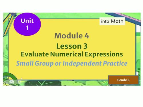 HMH Into Math, Grade 5, Module 5 Bundle (Lessons 1-6) by Annie's Little ...