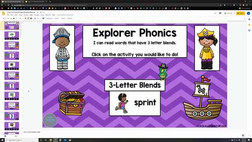 Phonics Games Google Slides Seesaw Distance Learning Activities | TPT