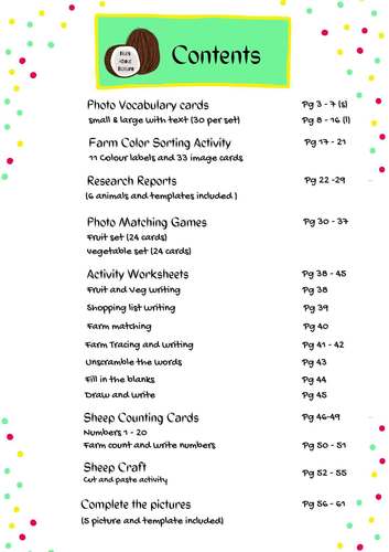 The Farm | Thematic Unit | Farm Animals and Produce | TPT