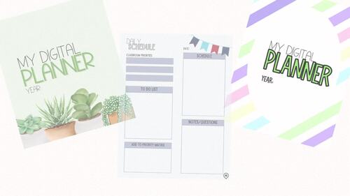 Colorful Administrator Digital Planner 25-26 | TPT