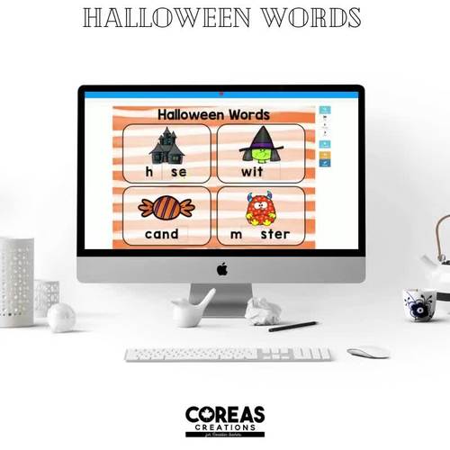 Halloween Write the Room with Boom Cards by Coreas Creations | TPT
