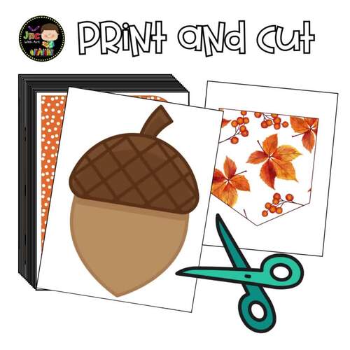 Fall Bulletin Board Kit Autumn Door Decor September Editable by JNC ...