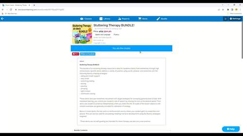 Speech Therapy Stuttering Activities- BUNDLE! by Of Mouth and Mind