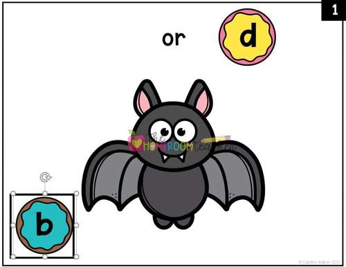 Letter Reversal Activity Digital and Printable Reading Task Cards