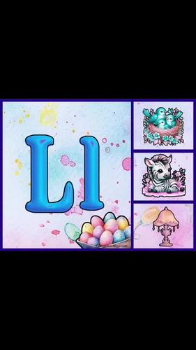 Spanish Easter Alphabet Clip Cards and Poster by SM - Bilingual Learners