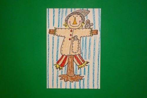 Let's Draw a Scarecrow with Crows! by Patty Fernandez Artist | TPT