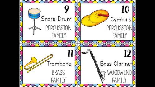 Instruments of the Orchestra Write the Room by Miss Jayna's Music
