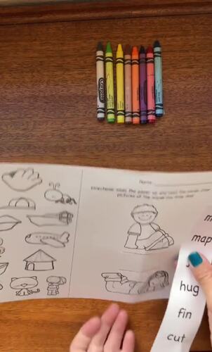 Phonics Word Sliders Bundle | CVC, Blends, Digraphs, CVCE Read & Color ...