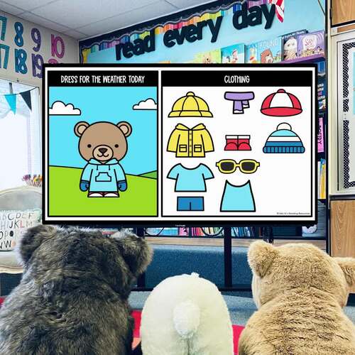 February Morning Meeting Slides Kindergarten Digital Activities ...