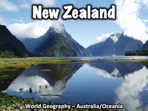 New Zealand Geography and History PowerPoint Presentation | TPT