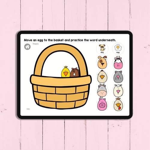 Farm Animal Eggs Speech Therapy Articulation Language Boom Cards