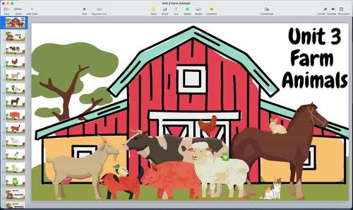 ESL Theme-based Course for Beginners - Level 1 : Unit 3 Farm Animals