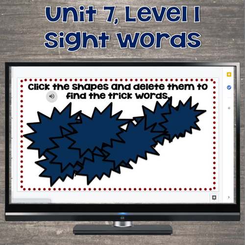 Sight Word Activities Online, Set 7 by Simply B Teaching | TpT