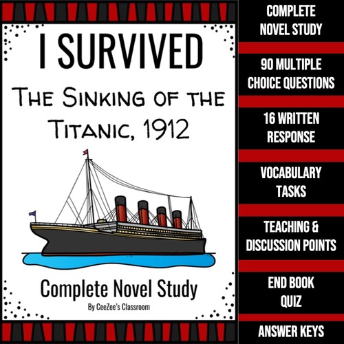 I Survived The Sinking of the Titanic, 1912 Novel Study Video Preview