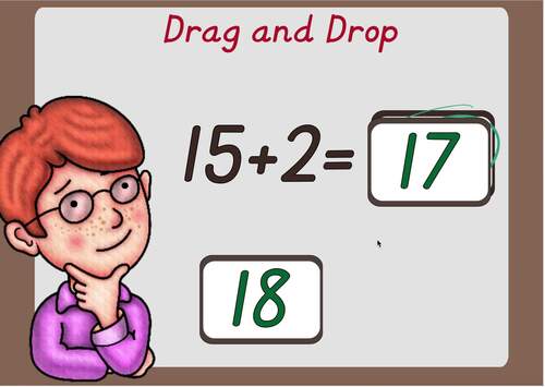 ADDITION WITHIN 20 MATH 1ST 2ND GRADE FLUENCY PRACTICE BOOM CARDS ...