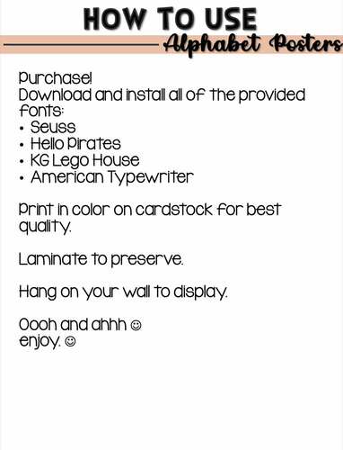 Boho Bible Classroom Theme | Alphabet Wall Posters | Cute Back to ...