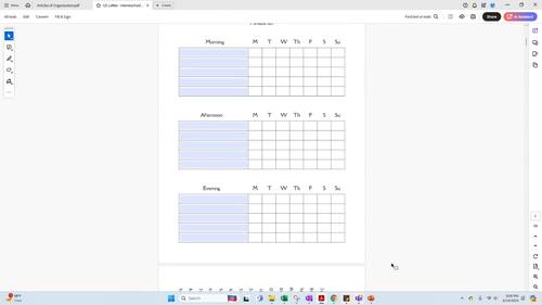 Fillable & Printable Homeschool Planner with Grade Tracker | A4 & US Letter