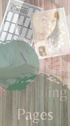 Journal Pages for Bullet Journaling Daily and Monthly Tracking Cute ...