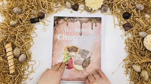 2nd Grade Chocolate Candy Nonfiction Reading Lesson RI.2.1 Ask & Answer ...