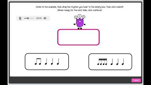 Rhythm Assessment | Interactive Game with 16th Notes (and Eighth ...