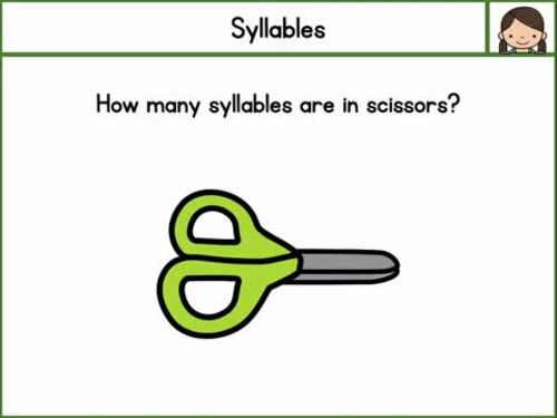 Syllables DIGITAL SLIDES by Julia Cash | TPT