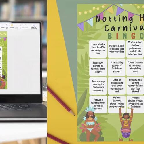 Notting Hill Carnival Bingo | Cultural Diversity Game | Fun Classroom ...
