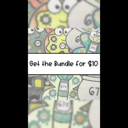 St. Patrick's Day Counting Money (U.S. Coins) Math Craft Bundle | TPT