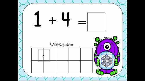 Digital Addition to 5|Google Slides| Kindergarten and First Grade