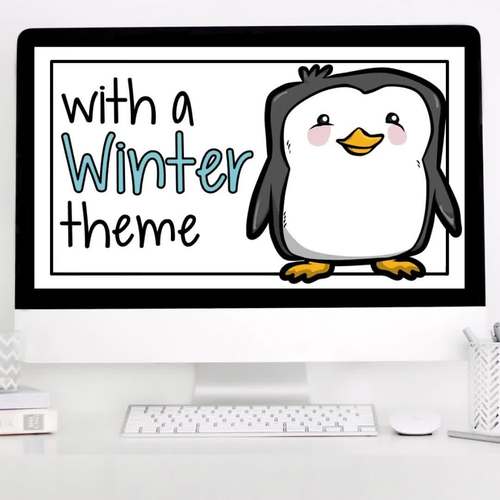 2nd Grade Winter Math Games | Winter Subtraction | TPT
