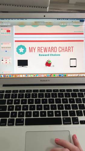 Reward Chart For Behavior Management - Positive Reinforcement For Toddlers