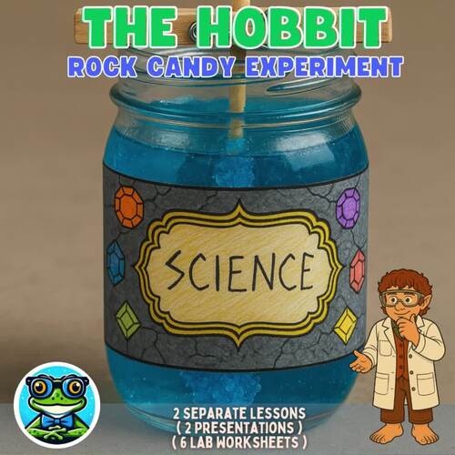 The Hobbit Activities | Rock Candy Lab STEM Novel Study | Projects ...