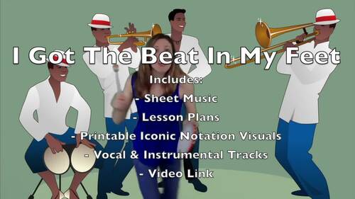 I Got The Beat In My Feet - A Counting and Drumming Song For Teaching ...