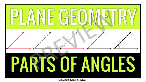 Montessori Geometry | Parts of Angles| PowerPoint | Boom Cards ...