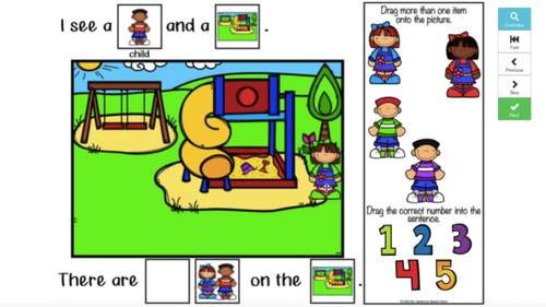 Regular and Irregular Plurals: Boom Card Activity for Speech Therapy