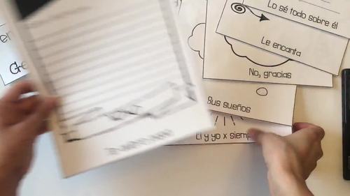 Día del Padre | Ejercicio de Escritura | Spanish Father's Day Flipbook